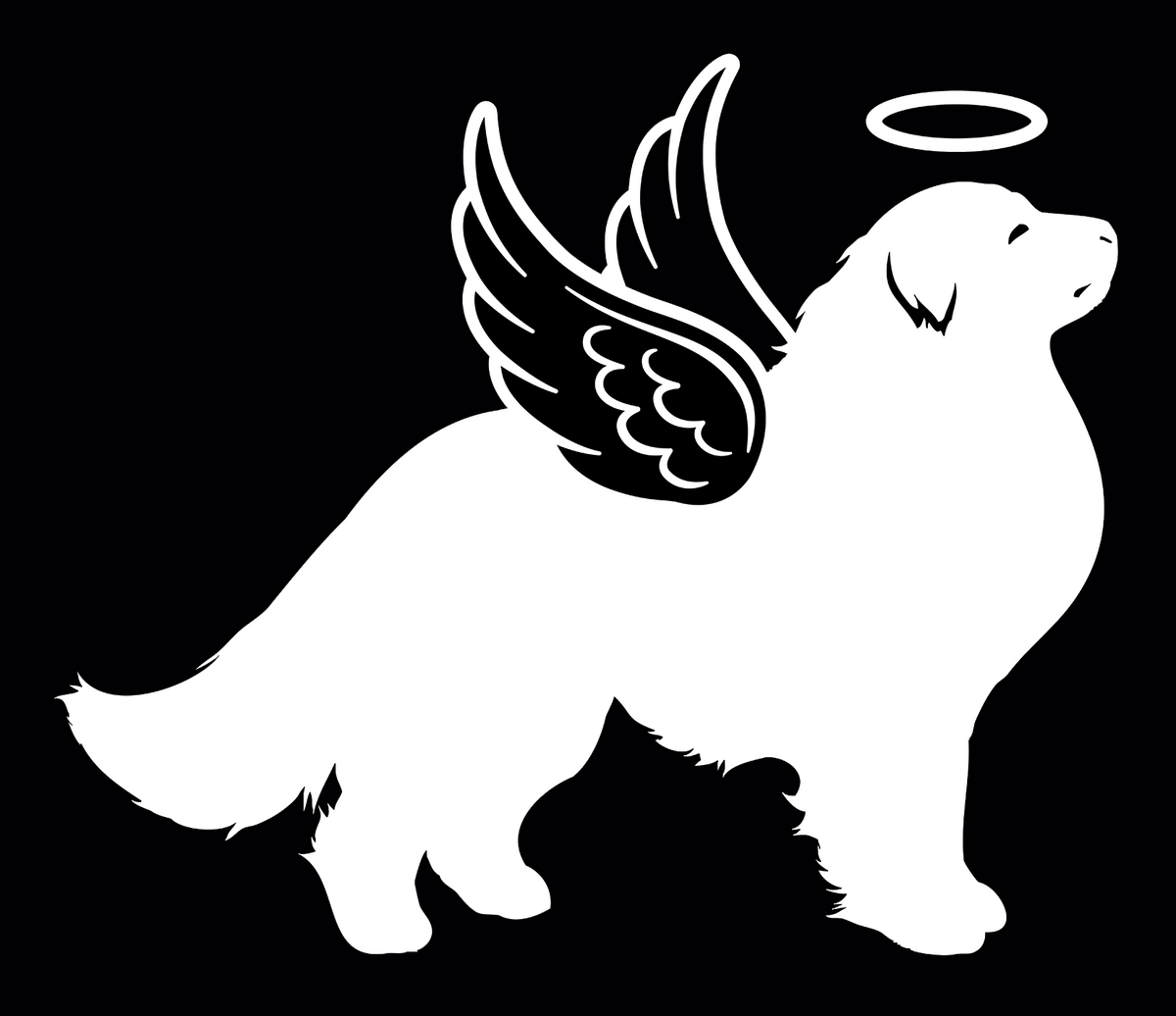Angel Decal| High Maintenance Mutt
